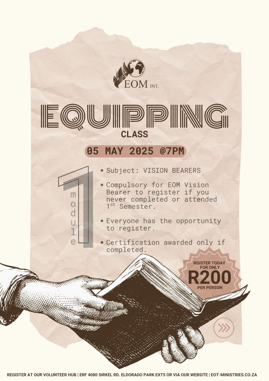 EOM Ministries Int. - Module 1 Course